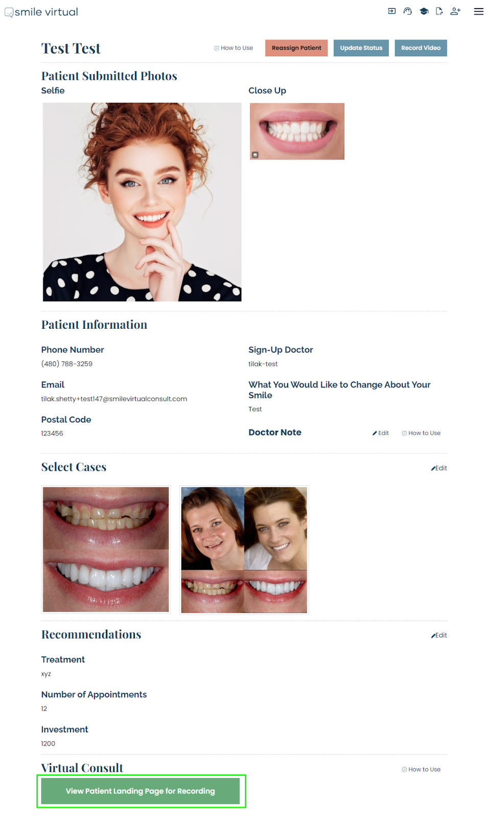 Steps To Record A Virtual Consultation – Smile Virtual