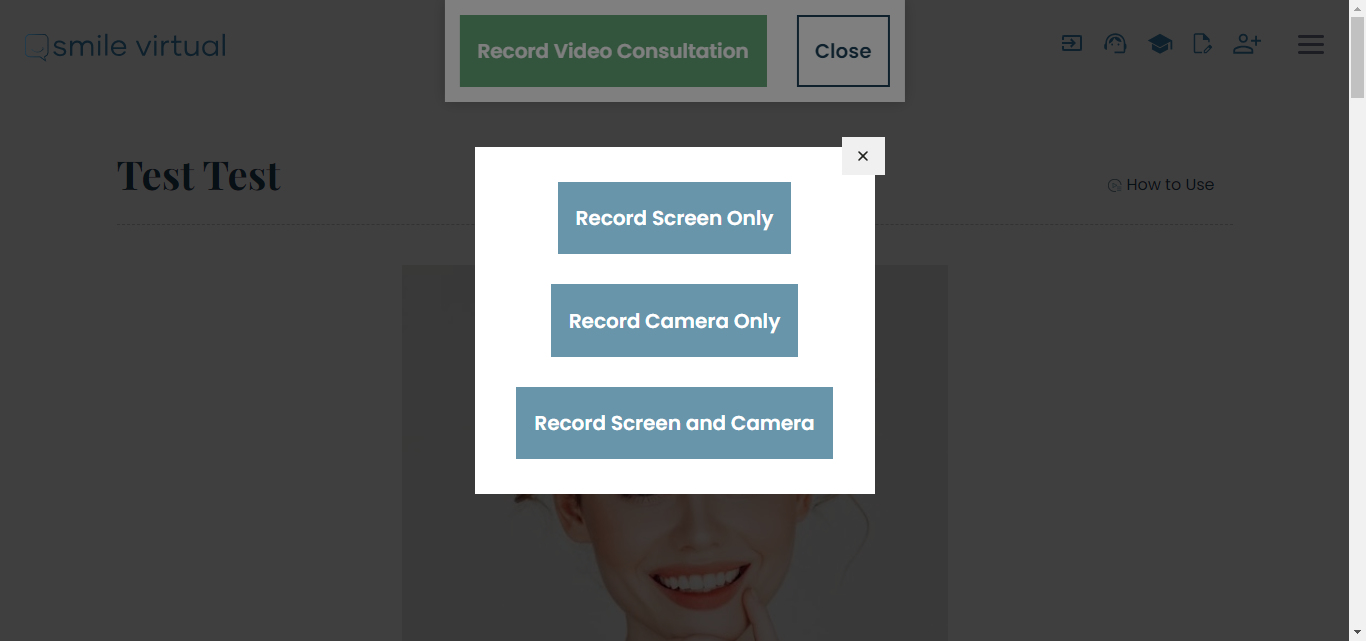 Steps To Record A Virtual Consultation – Smile Virtual